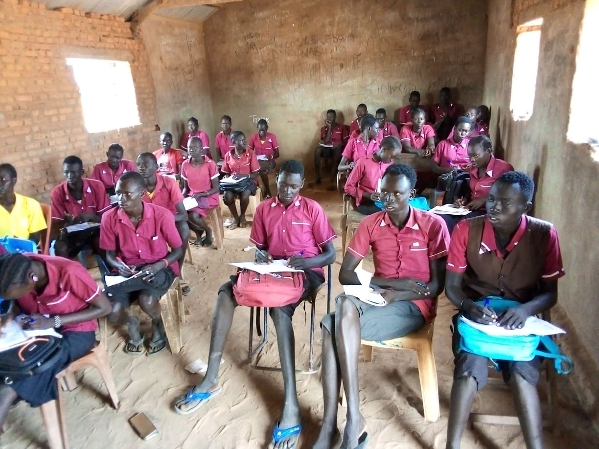 Students Preparing for Exams – Southern Sudan Humanitarian